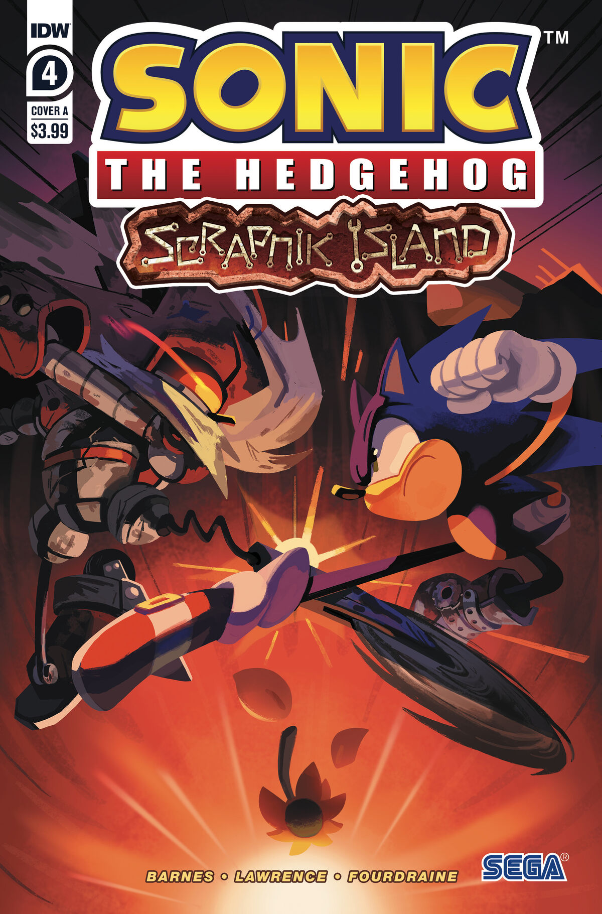 Sonic the Hedgehog: Scrapnik Island Issue 4 | Sonic Wiki Zone | Fandom