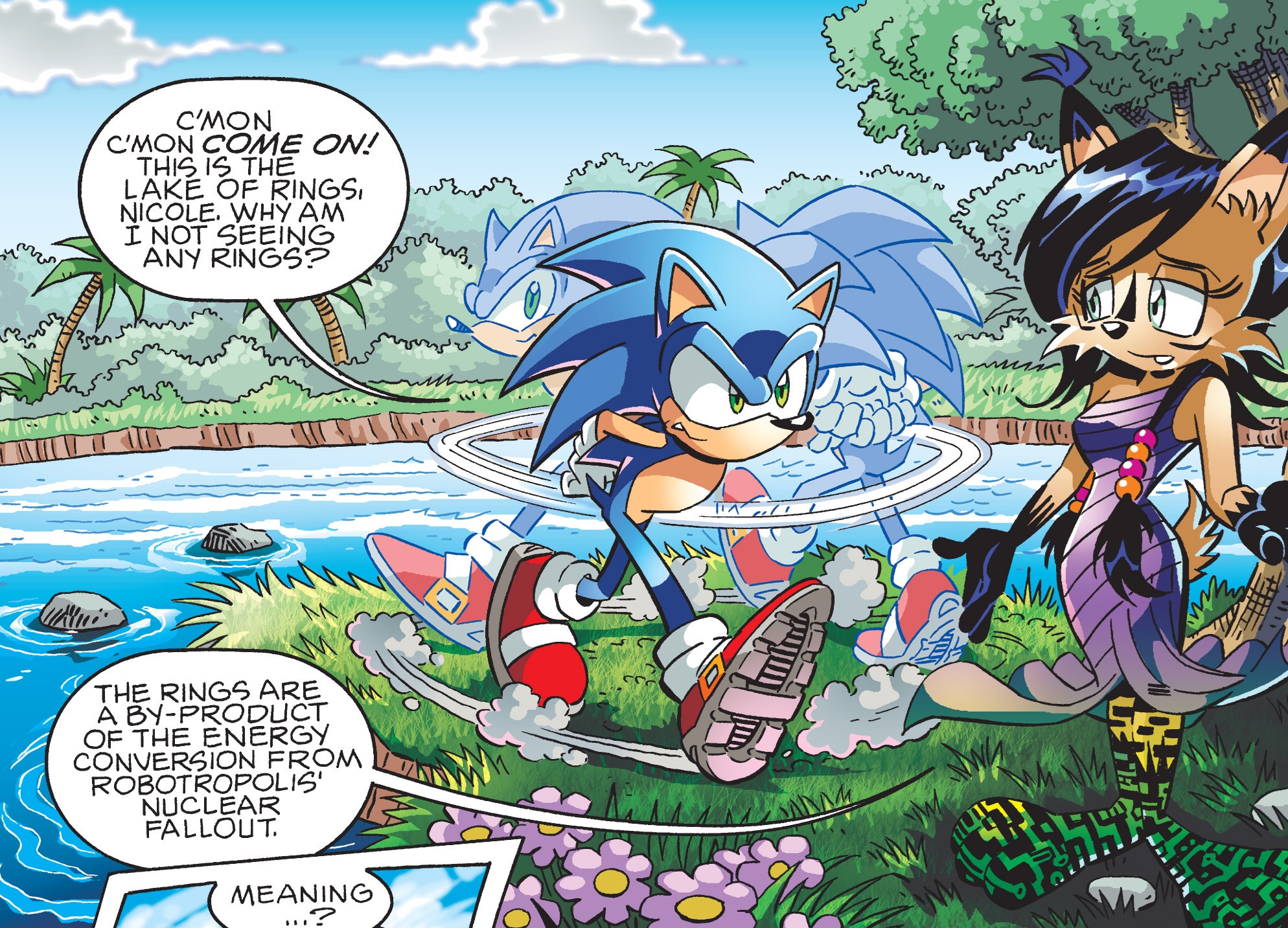 Lake of Rings (Pre-Super Genesis Wave) | Sonic Wiki Zone | Fandom