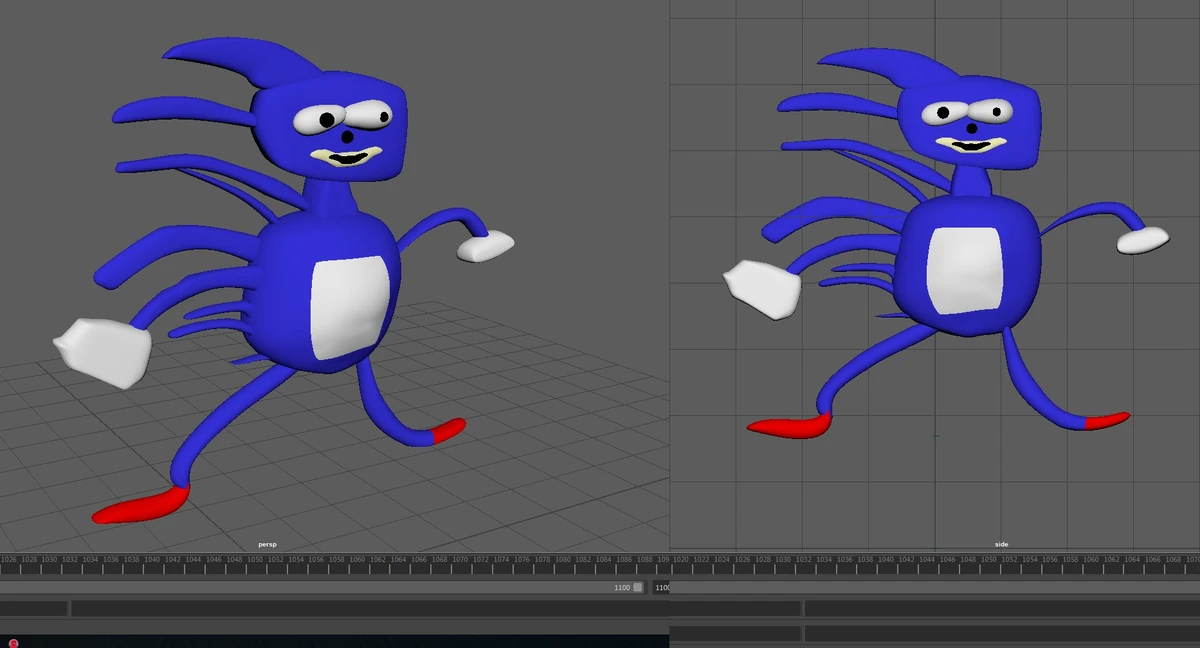 how to draw sonic meme