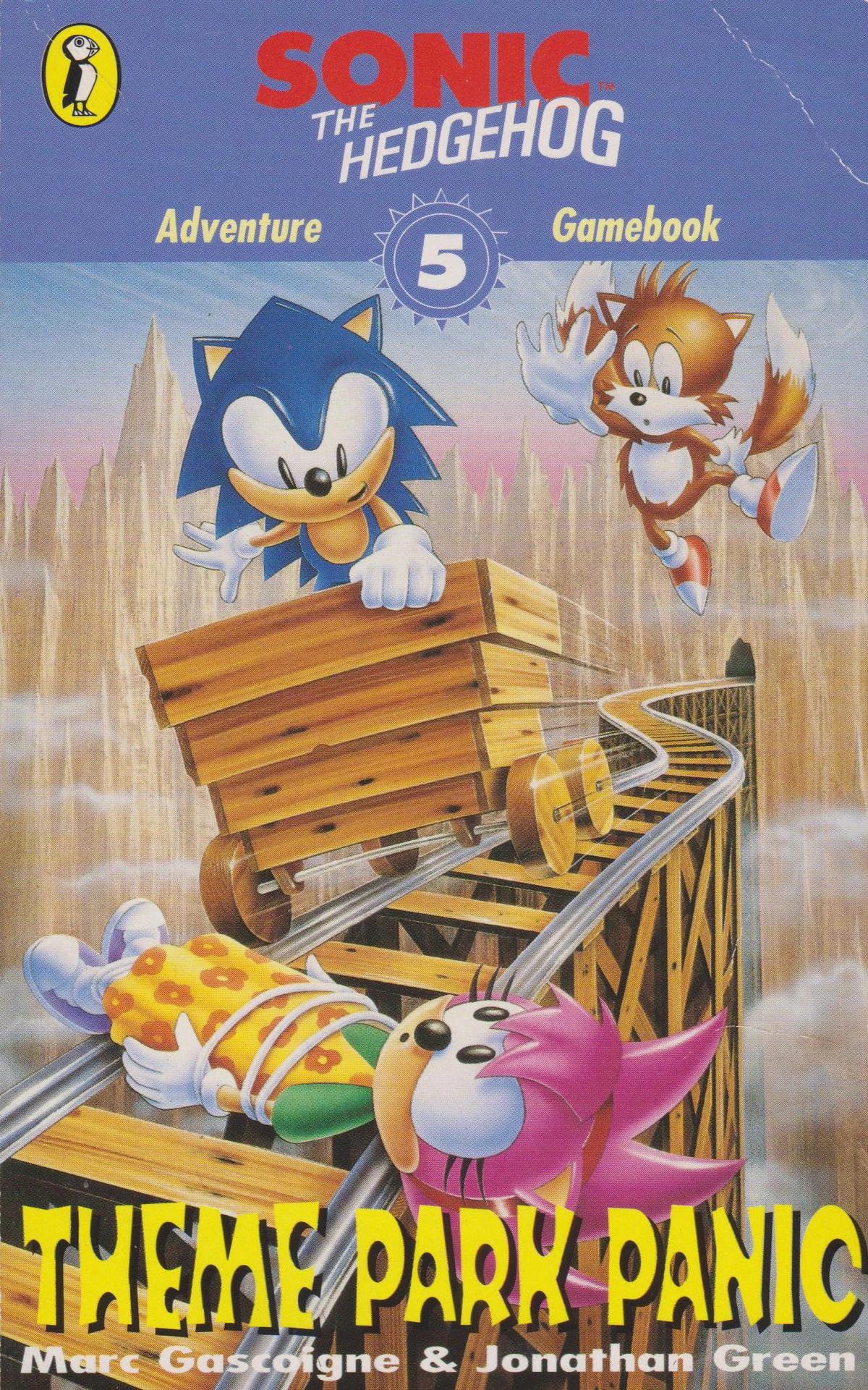 Sonic the Hedgehog Adventure Gamebook 5: Theme Park Panic | Sonic Wiki ...