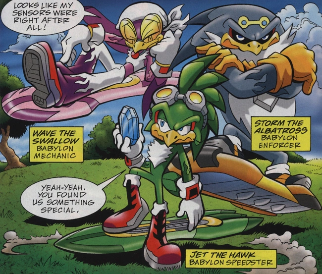 Jet the Hawk (Archie)/Galería | Sonic Wiki | Fandom