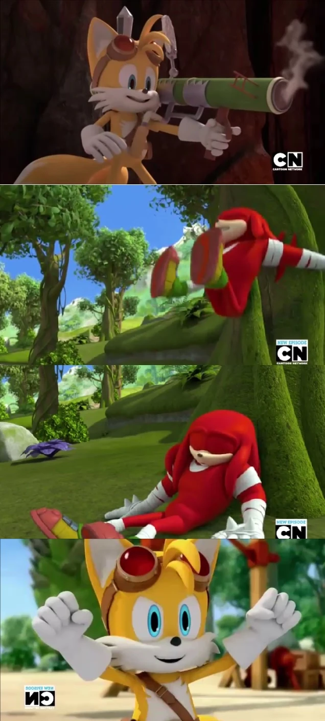 User blog:Realalala/Tails kills Knuckles in Sonic Boom | Sonic Wiki ...