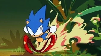 how to draw sonic mania running