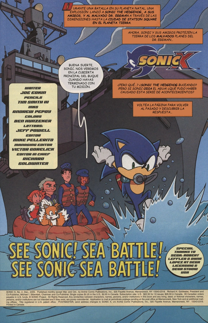Archie Sonic X Issue 02 | Sonic Wiki | Fandom