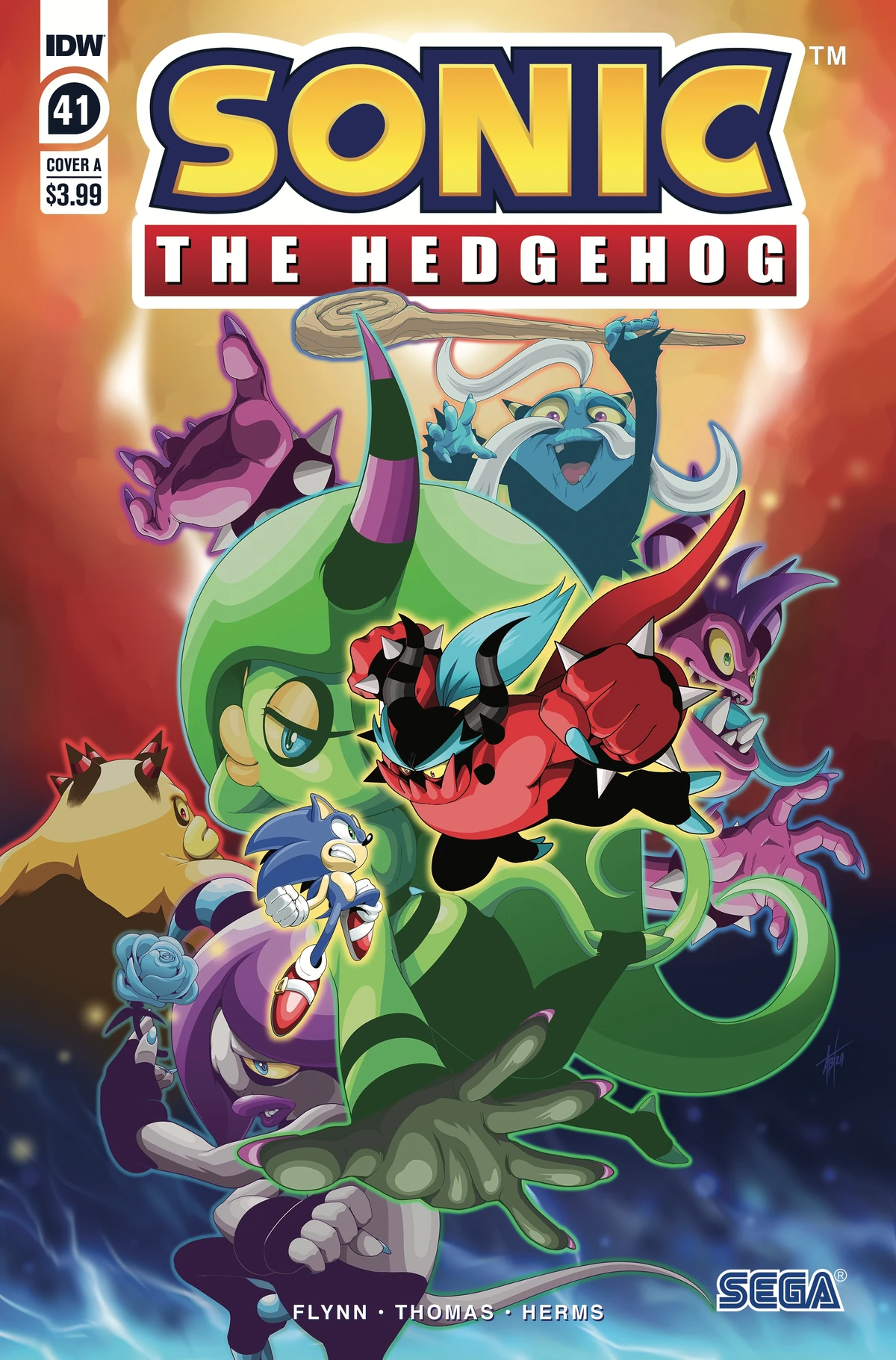 IDW Sonic the Hedgehog Issue 41 | Sonic Wiki Zone | Fandom