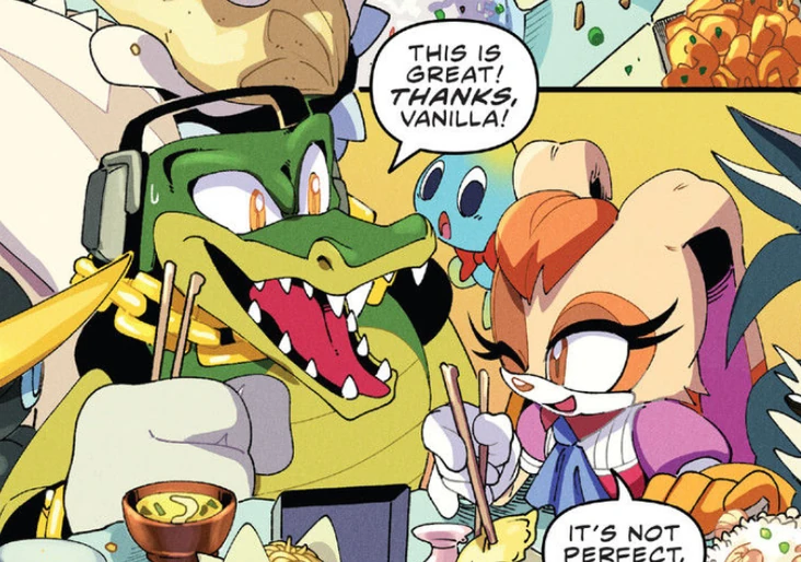 Vanilla And Vector Sonic Vector The Crocodile Sonic X GIFs | Tenor