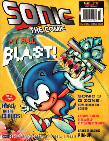 Sonic the Comic Issue 92 | Sonic Wiki Zone | Fandom