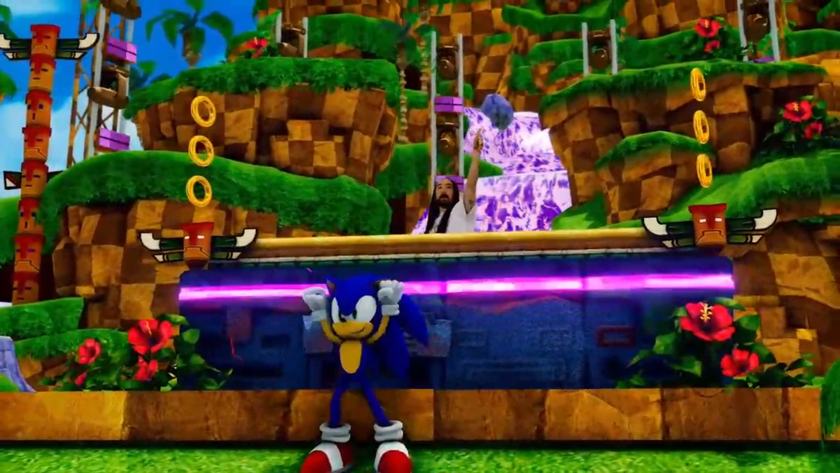 Steve Aoki x Sonic Concert | Sonic Wiki Zone | Fandom