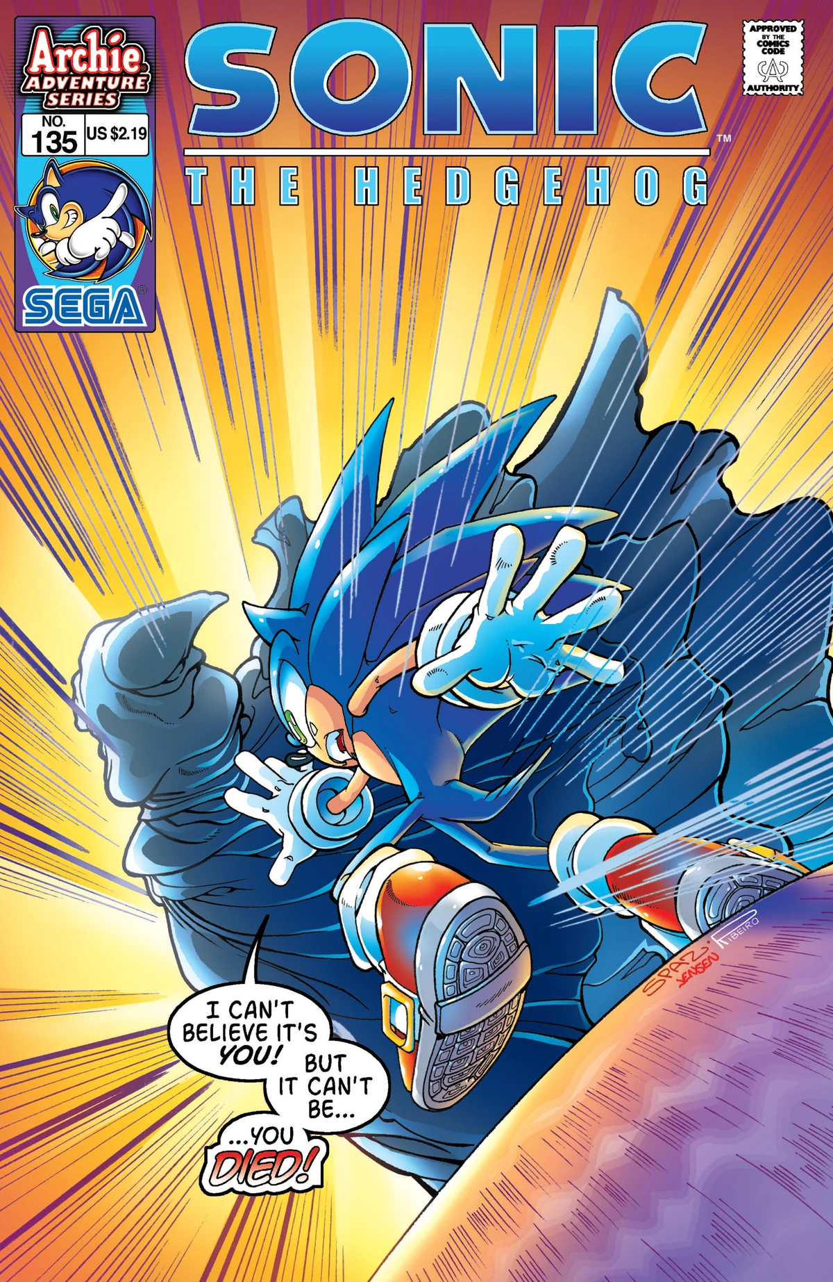 Archie Sonic the Hedgehog Issue 135 | Sonic Wiki Zone | Fandom