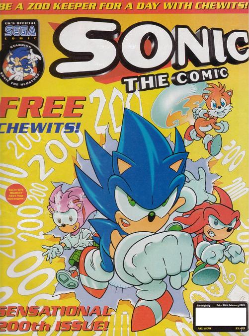 Sonic the Comic Issue 200 | Sonic Wiki Zone | Fandom