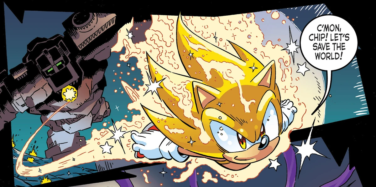 Super Sonic Boost (Archie) | Sonic Wiki Zone | Fandom