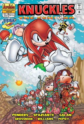 Archie Knuckles the Echidna Issue 10 | Sonic Wiki Zone | Fandom