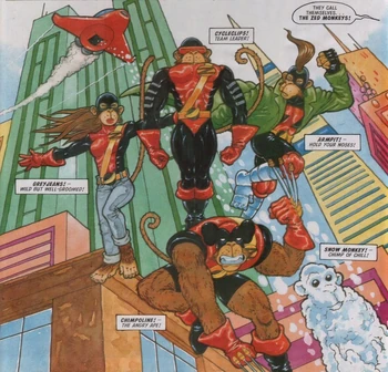 Zed Monkeys | Sonic Wiki Zone | Fandom