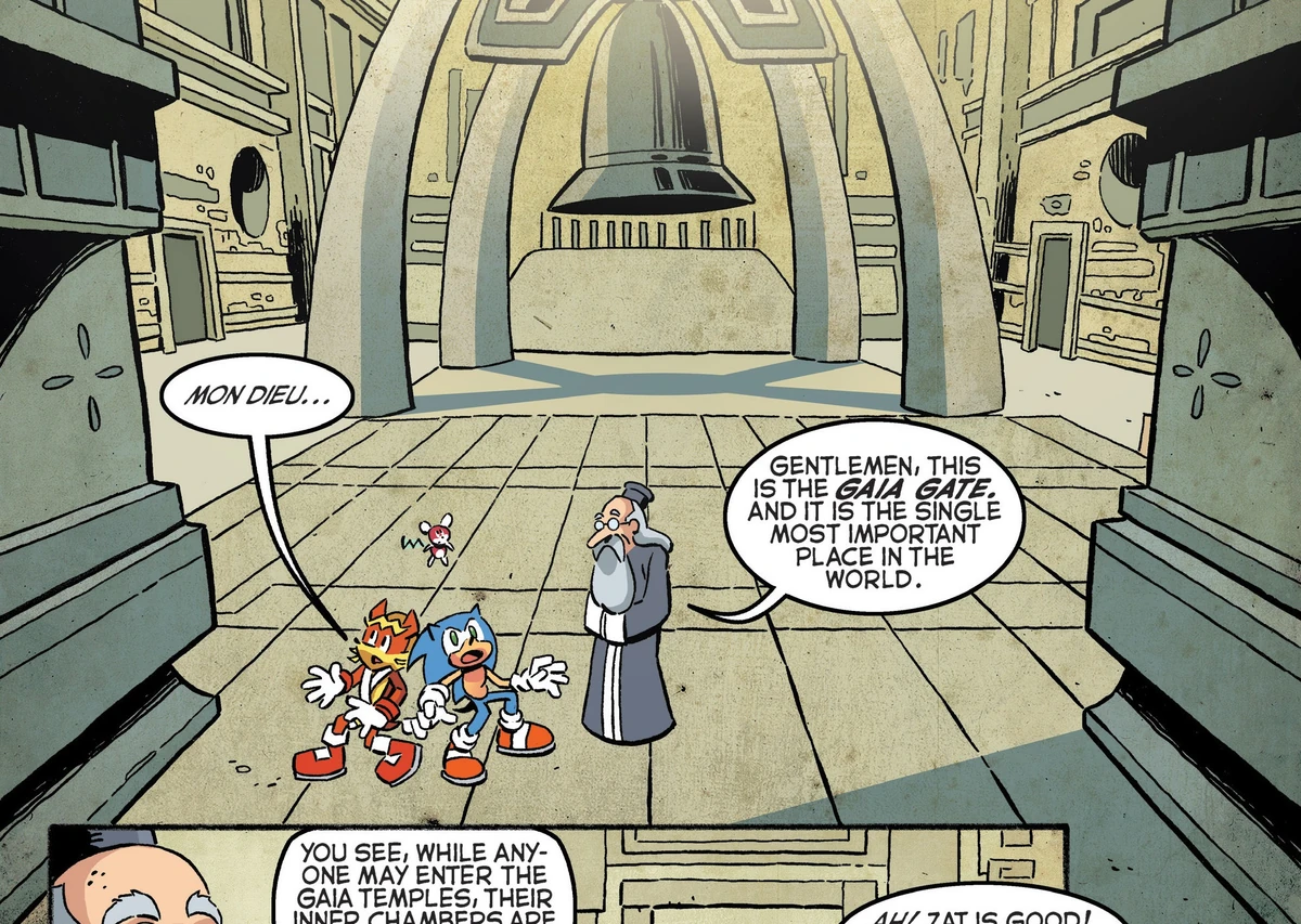 Gaia Gate (Archie) | Sonic Wiki Zone | Fandom