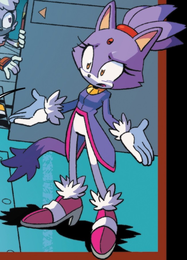 Blaze The Cat X Sonic The Hedgehog