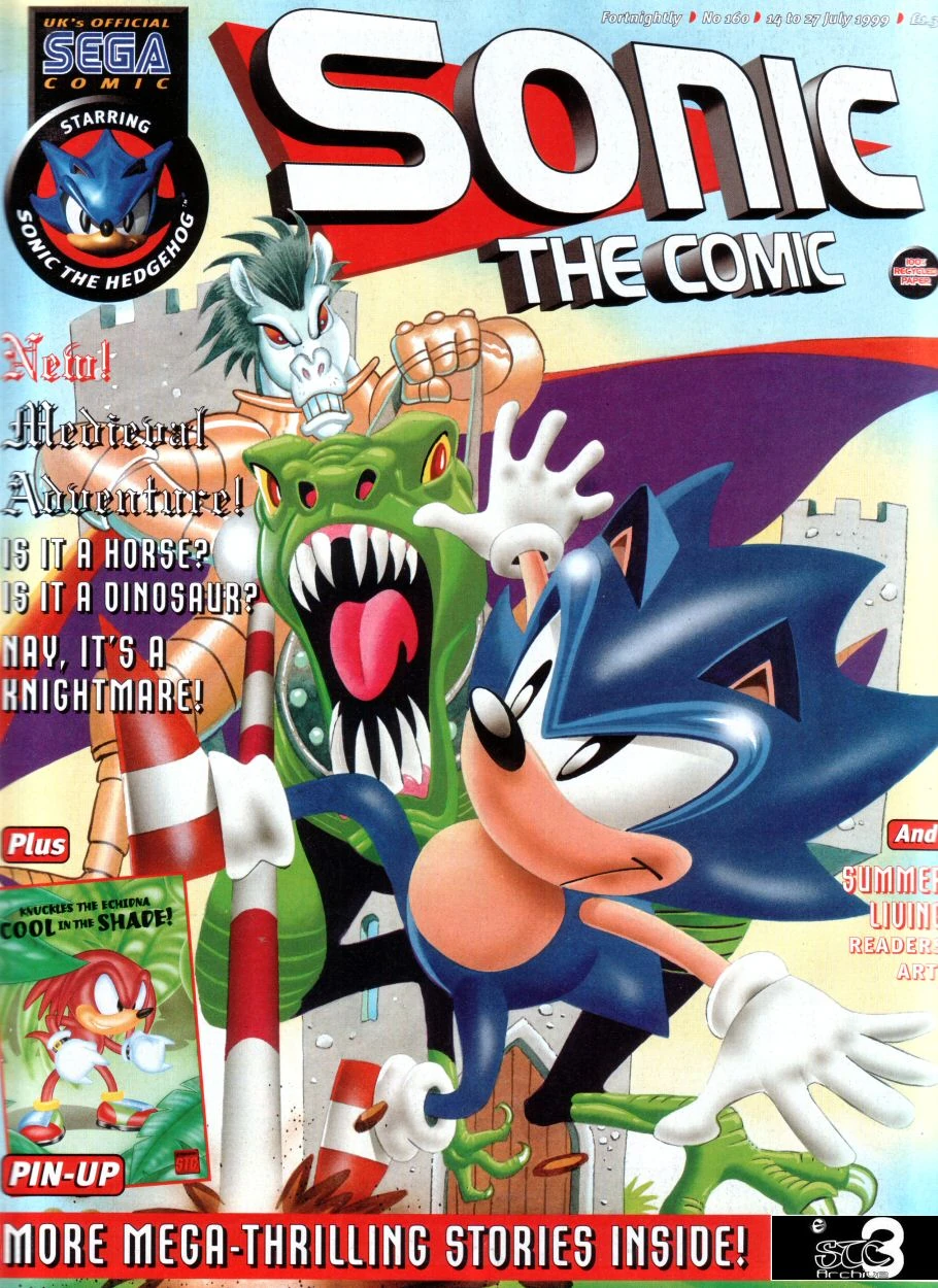 Sonic the Comic Issue 160 | Sonic Wiki Zone | Fandom