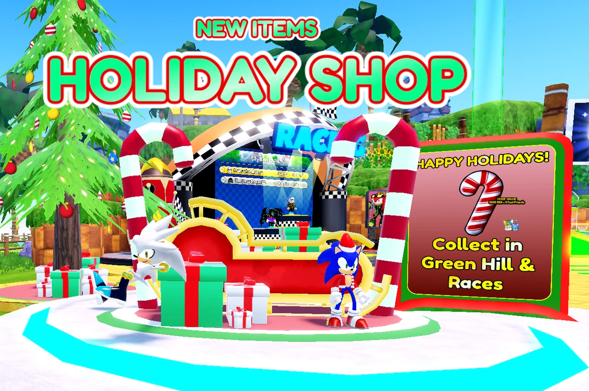 Shops in Sonic Speed Simulator/Holiday Shop History | Sonic Wiki Zone ...