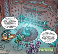 Key to Babylon Garden (Archie) | Sonic Wiki Zone | Fandom