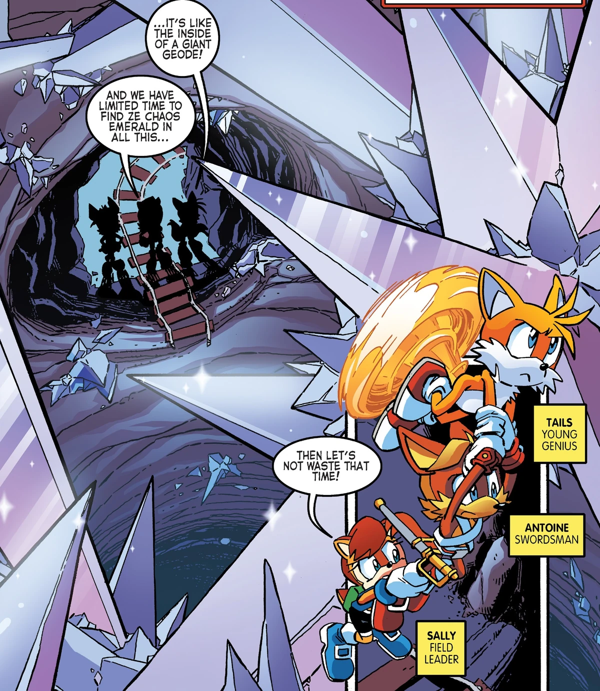 Crystal Cave (Archie) | Sonic Wiki Zone | Fandom