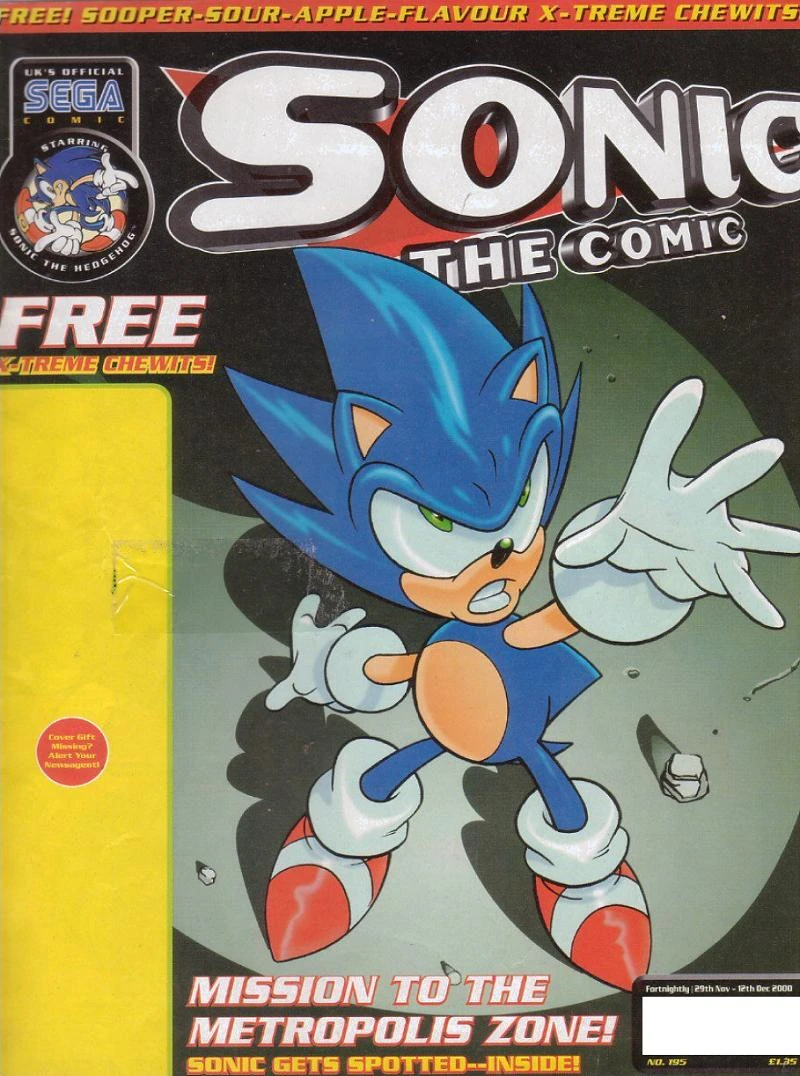 Sonic the Comic Issue 195 | Sonic Wiki Zone | Fandom