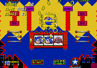 Casino Night Zone (Sonic the Hedgehog 2) | Sonic Wiki | Fandom