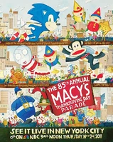 Macy's Thanksgiving Day Parade Sonic Balloon | Sonic Wiki Zone | Fandom