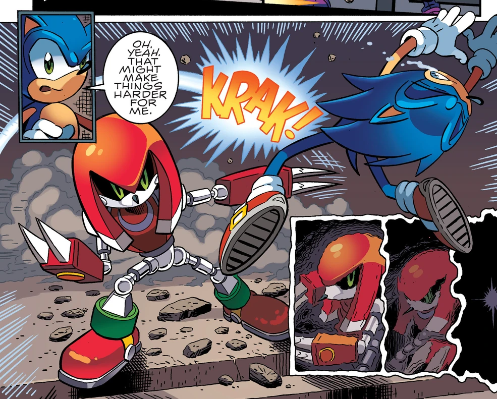 Metal Knuckles The Hedgehog