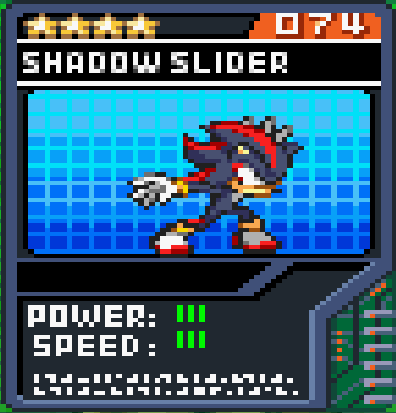 Shadow Slider | Sonic Wiki | Fandom