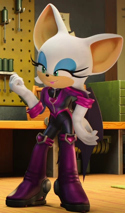 Sonic Boom Rouge The Bat Redesign