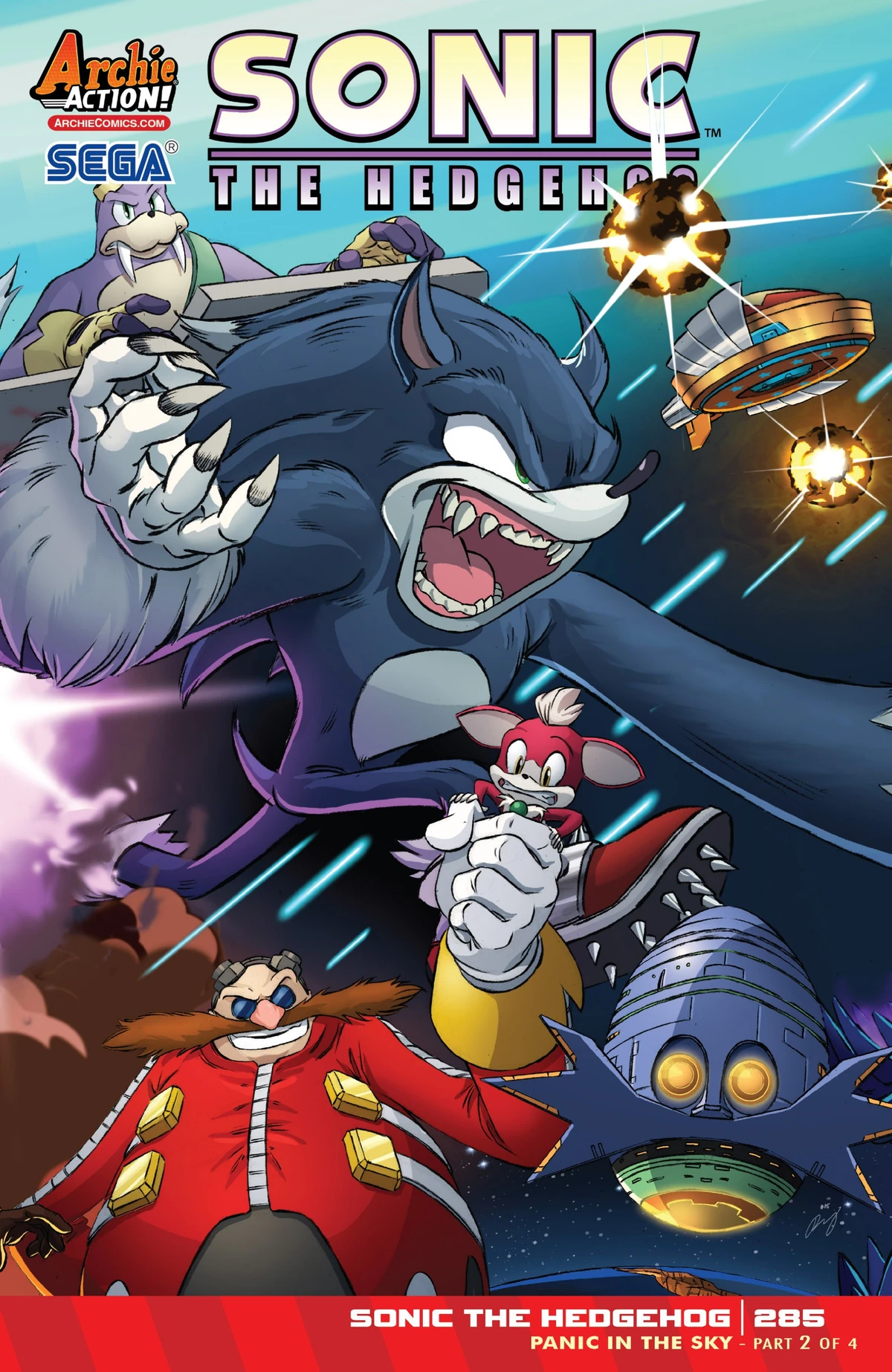 Archie Sonic the Hedgehog Issue 285 | Sonic Wiki | Fandom