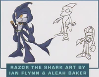 Razor the Shark | Sonic Wiki Zone | Fandom