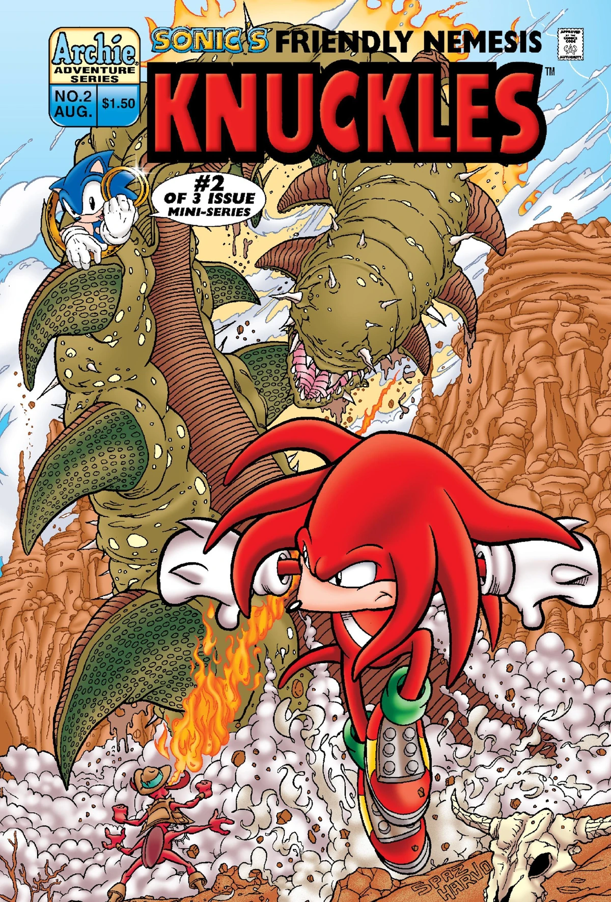 Archie Knuckles Issue 2 | Sonic Wiki Zone | Fandom