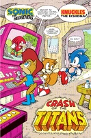 Archie Super Sonic vs. Hyper Knuckles | Sonic Wiki Zone | Fandom