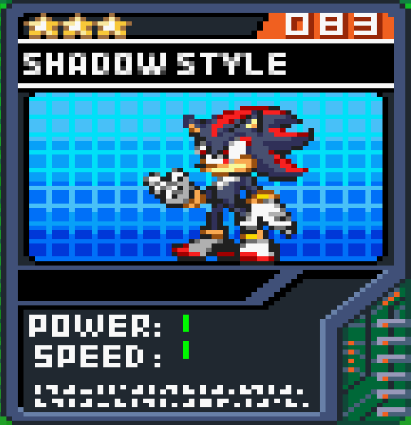 Shadow Style | Sonic Wiki | Fandom