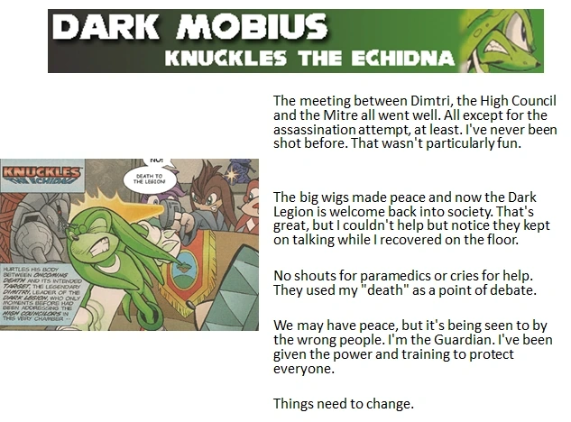 Dark Mobius - Knuckles' Descent | Sonic Wiki | Fandom