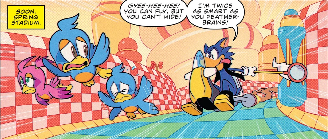 Spring Stadium (IDW) | Sonic Wiki | Fandom