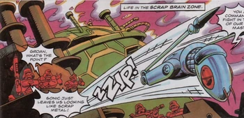Scrap Brain Zone (Sonic the Comic) | Sonic Wiki Zone | Fandom