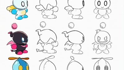 chao coloring pages