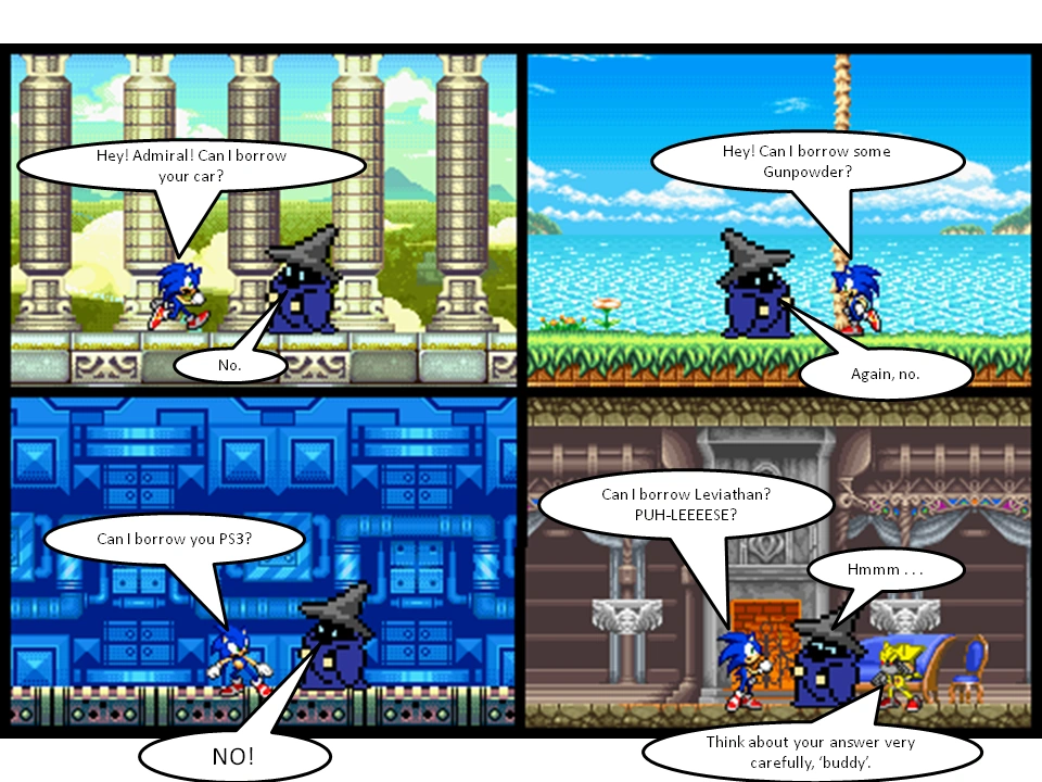 User blog:Admiral Leviathan/Borrowing Run | Sonic Wiki Zone | Fandom