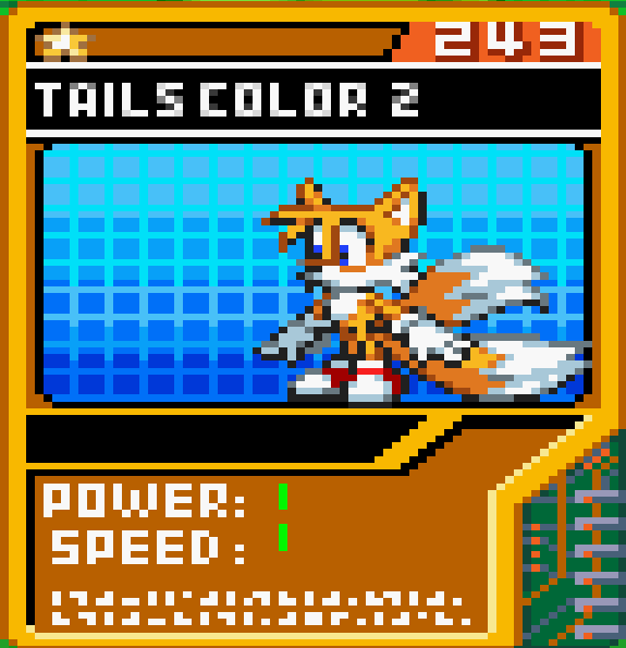 Tails Color 2 | Sonic Wiki | Fandom