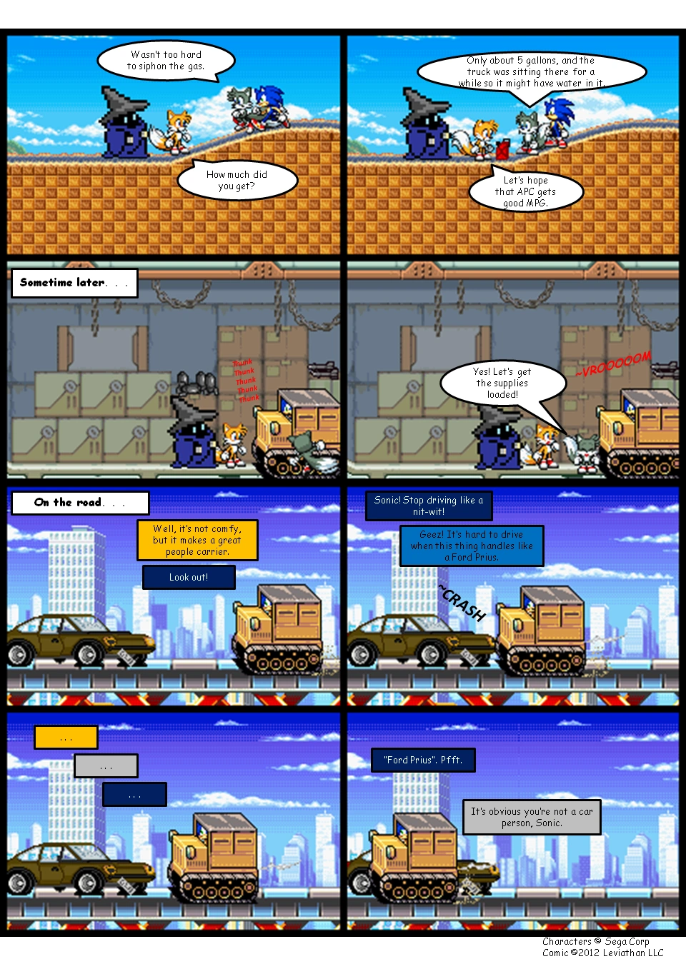 User blog:Admiral Leviathan/On the Road Again (WttF 14) | Sonic Wiki ...