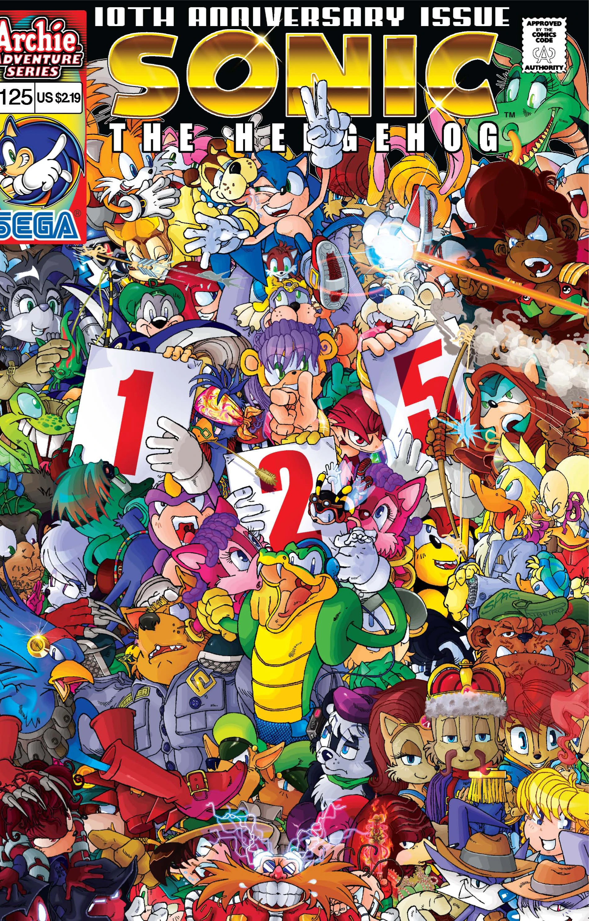 Archie Sonic the Hedgehog Issue 125 | Sonic Wiki Zone | Fandom