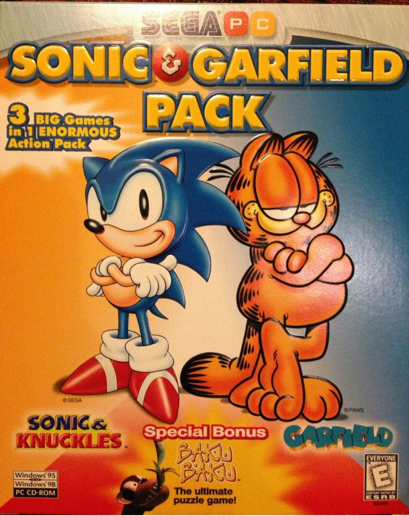 Sonic & Garfield Pack | Sonic Wiki | Fandom