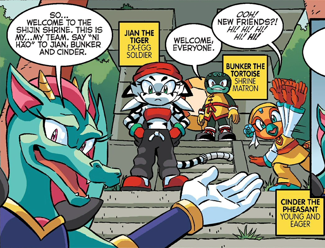 Shijin Warriors | Sonic Wiki Zone | Fandom