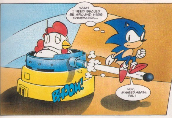 Clucker (Sonic the Comic) | Sonic Wiki Zone | Fandom
