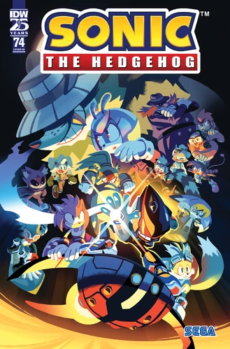 IDW Sonic the Hedgehog Issue 74 | Sonic Wiki Zone | Fandom