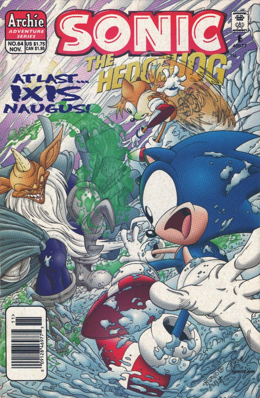 Archie Sonic the Hedgehog Issue 64 | Sonic Wiki Zone | Fandom