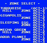 Level Select | Sonic Wiki Zone | Fandom