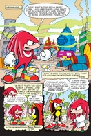 Archie Super Sonic vs. Hyper Knuckles | Sonic News Network | Fandom