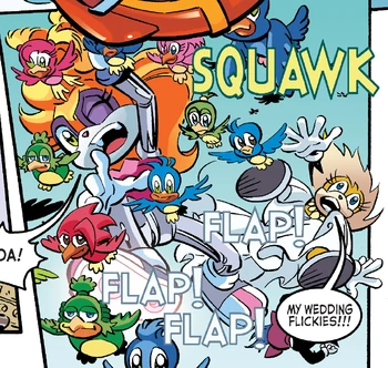 Flicky (Archie) | Sonic Wiki Zone | Fandom